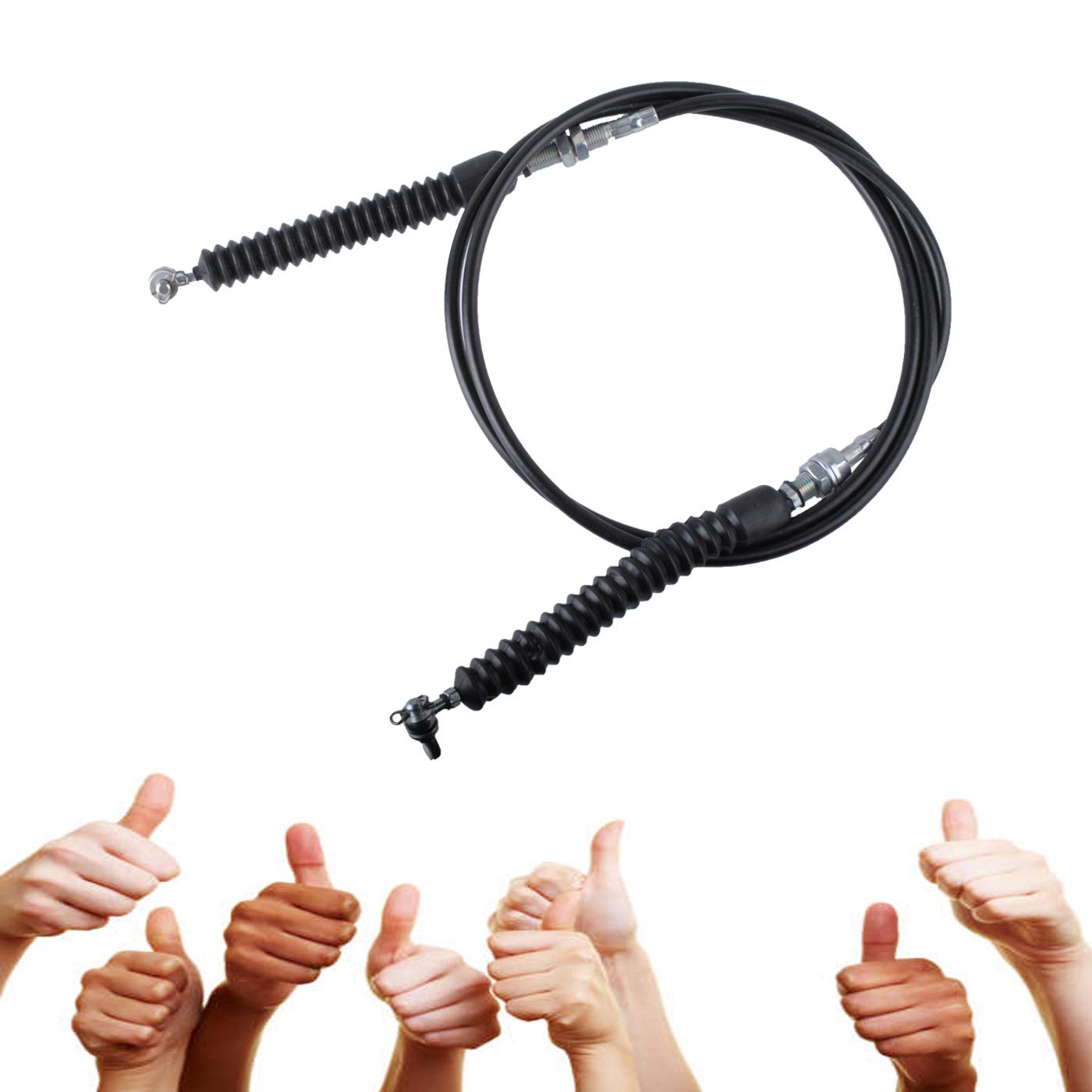 7081753 Gear Selector Shift Cable for Polaris Ranger 2010-2014 400 500 800 Replaces 7081614, Cable Length 97.6 inch Conduit Length 73 inch by Ketofa