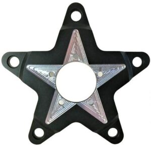 usamade bbshd 130mm bcd spider chainring adapter- aircraft aluminum alloy- made in usa-new