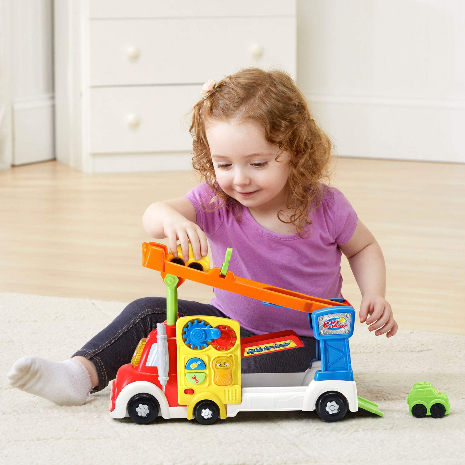 VTech Go! Go! Smart Wheels Big Rig Car Carrier