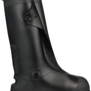 TINGLEY - 45851.XL Tingley-45851 Workbrutes G2 - PVC Overshoe - 17" Ht. - Black Upper - Red Sole - Cleated Outsole