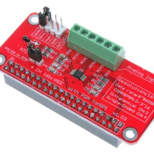 NOYITO 4-Channel 16-Bit ADC with PGA for RPI Raspberry PI 16 Bits I2C ADS1115 Module ADC 4 Channel for Raspberry Pi 3 2 Model B B+