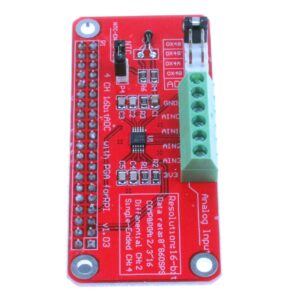 NOYITO 4-Channel 16-Bit ADC with PGA for RPI Raspberry PI 16 Bits I2C ADS1115 Module ADC 4 Channel for Raspberry Pi 3 2 Model B B+