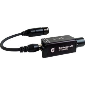 switchcraft audiostix 318bts xlr bluetooth receiver - stereo