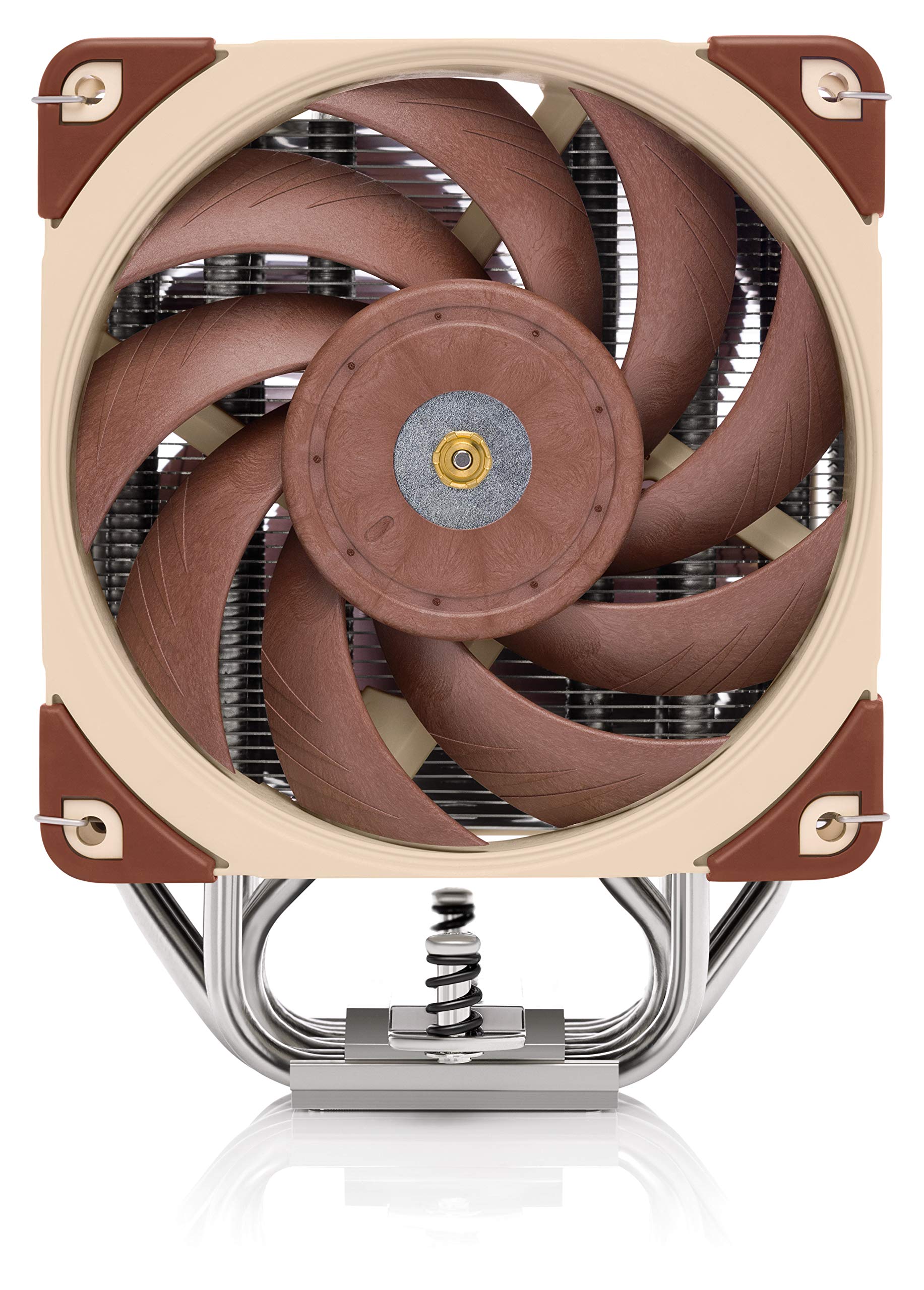 Noctua NH-U12A, Premium CPU Cooler with High-Performance Quiet NF-A12x25 PWM Fans (120mm, Brown) for Desktop