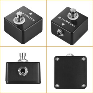 Guitar Footswitch Pedal TAP SWITCH PEDAL, Single Momentary Footswitch, for time-based effects Pedal and Muti-effects Pedal