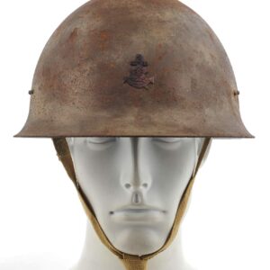 WW2 Japanese Imperial Naval Landing Forces Steel Helmet Hand Aged