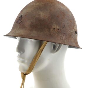 WW2 Japanese Imperial Naval Landing Forces Steel Helmet Hand Aged