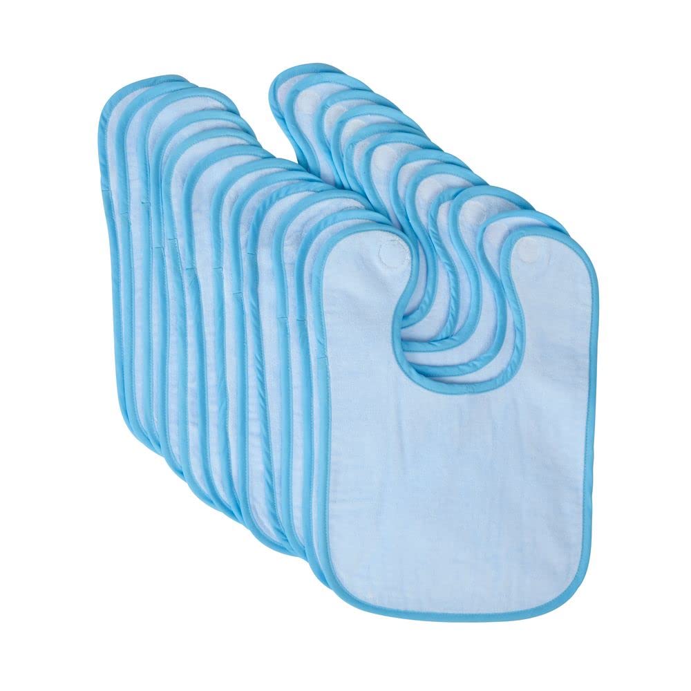 Environments Terry Bibs with Hook & Loop Closure - Set of 12 (Item # 900154)