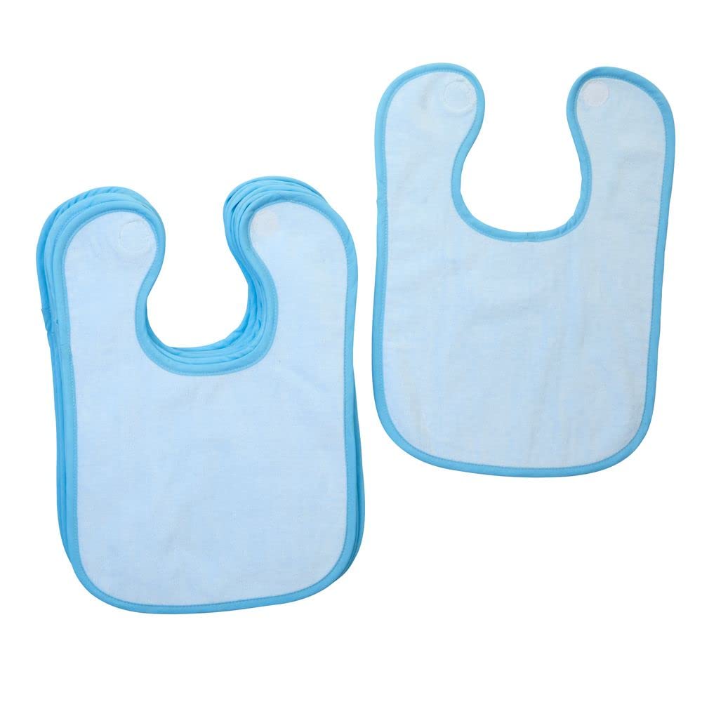 Environments Terry Bibs with Hook & Loop Closure - Set of 12 (Item # 900154)