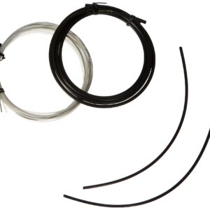 Jagwire Elite Sealed Shift/Gear Cable Kit (x2 Cables) - Stealth Black