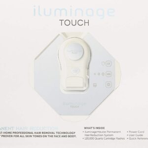 iluminage. Touch at Home Permanent Hair Reduction Device (FDA-Cleared IPL - All Skin Colors)