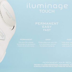 iluminage. Touch at Home Permanent Hair Reduction Device (FDA-Cleared IPL - All Skin Colors)