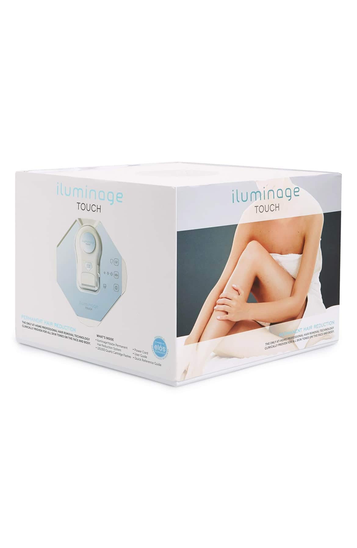 iluminage. Touch at Home Permanent Hair Reduction Device (FDA-Cleared IPL - All Skin Colors)