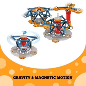 Geomag Magnetic Toys | Kids STEM Building Toys | Mechanics Magnetic Motion | Magnet Gears Construction | Educational Gifts | Swiss-Made | Age 7+ 86 Piece