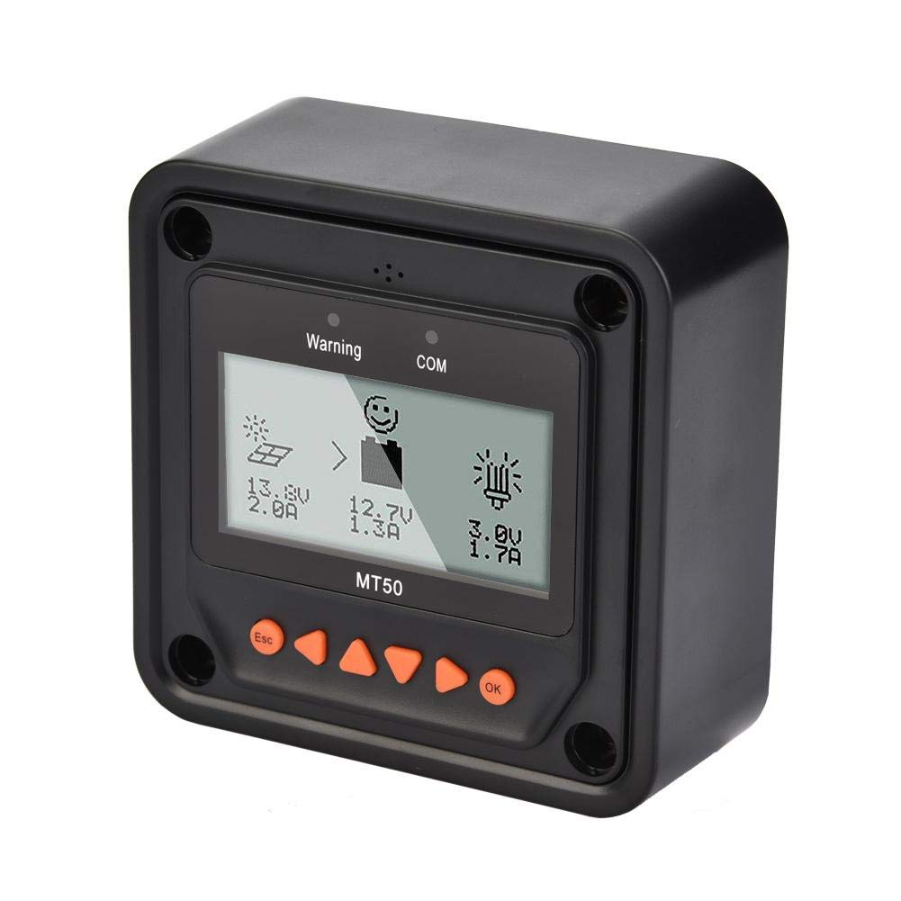 MT50 Remote Meter, Keenso Solar Controller Remote Meter LCD Display Remote Meter for TracerA BN Viewstar 10100A MPPT Solar Regulator