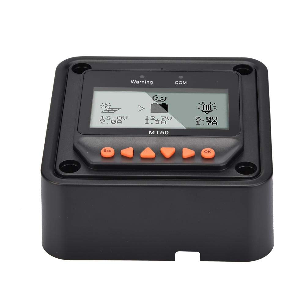 MT50 Remote Meter, Keenso Solar Controller Remote Meter LCD Display Remote Meter for TracerA BN Viewstar 10100A MPPT Solar Regulator