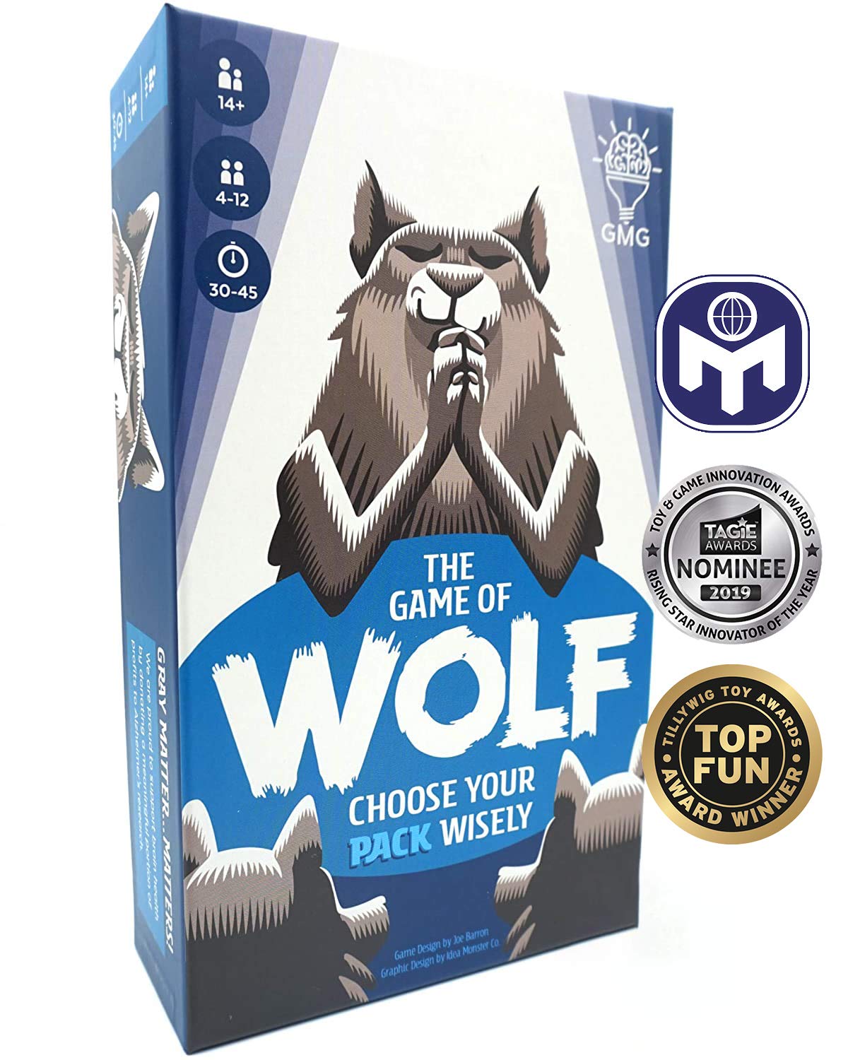 Gray Matters Games The Game of Wolf a Trivia Game for Friends, Families and Teens