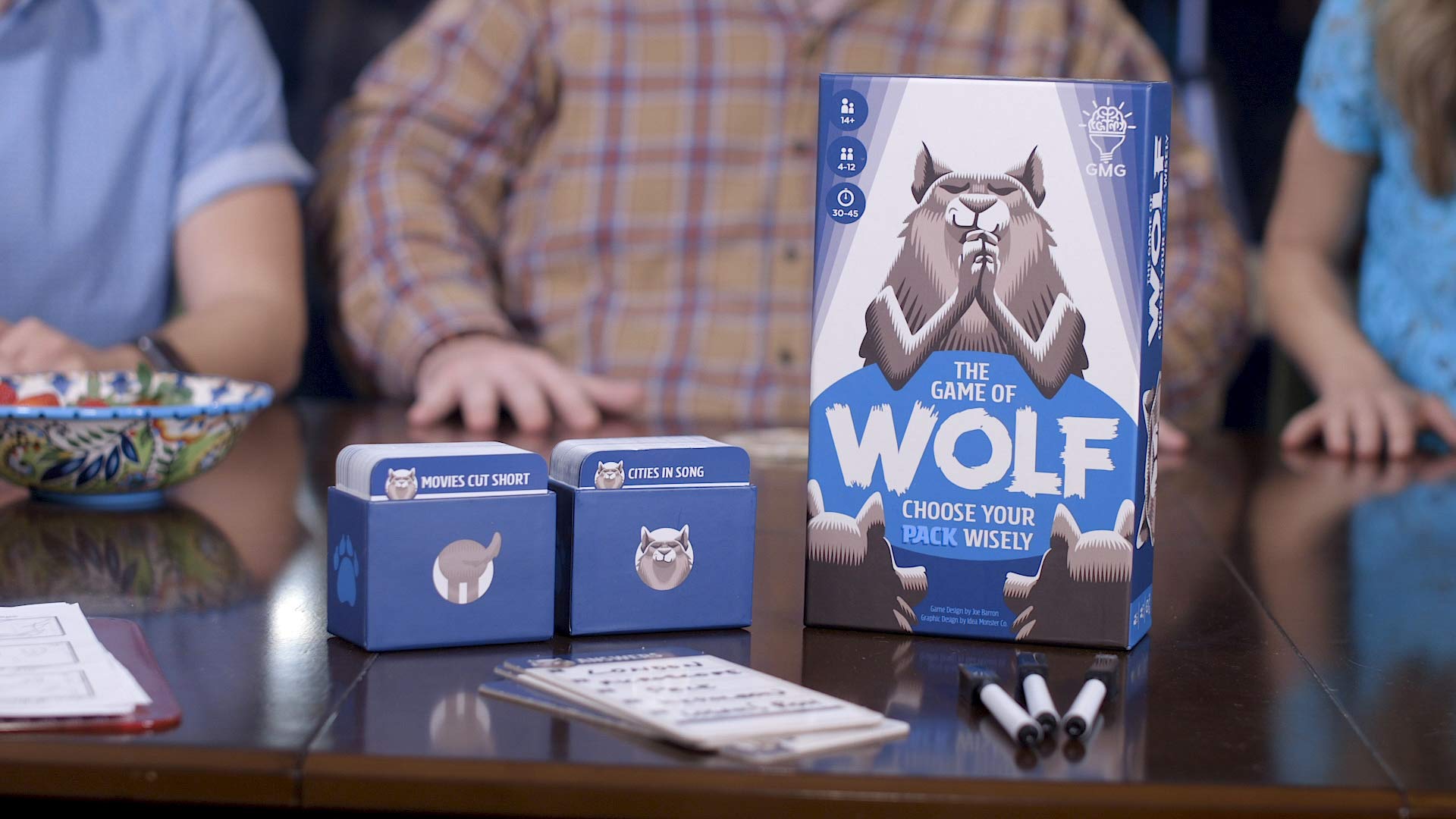 Gray Matters Games The Game of Wolf a Trivia Game for Friends, Families and Teens