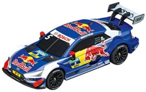 carrera 64157 audi rs 5 dtm m. ekstrom, 5 go!!! analog slot car racing vehicle 1:43 scale