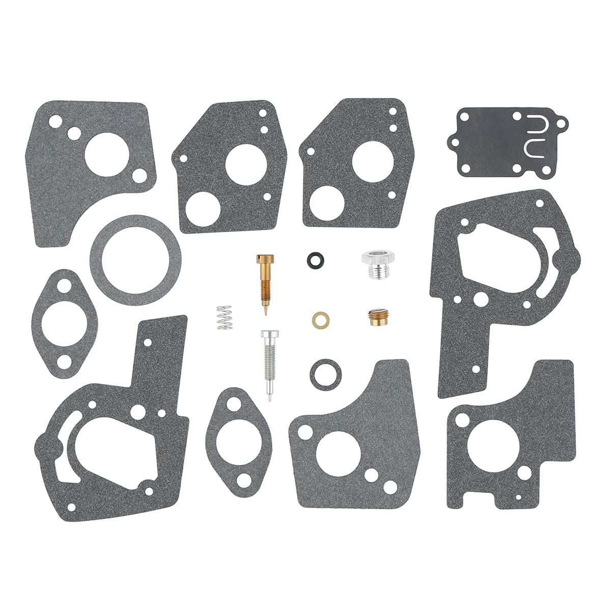 Wellsking 495606 494624 Carburetor Overhaul Repair Rebuild Kit with Gasket for BS Pulsa Jet Carb 80200 81200 82200 3 Thru 5 HP Horizontal Engines