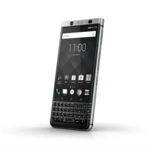 BlackBerry KeyOne Smartphone (GSM Unlocked) - 32GB - Silver (Renewed) (Not for AT&T)