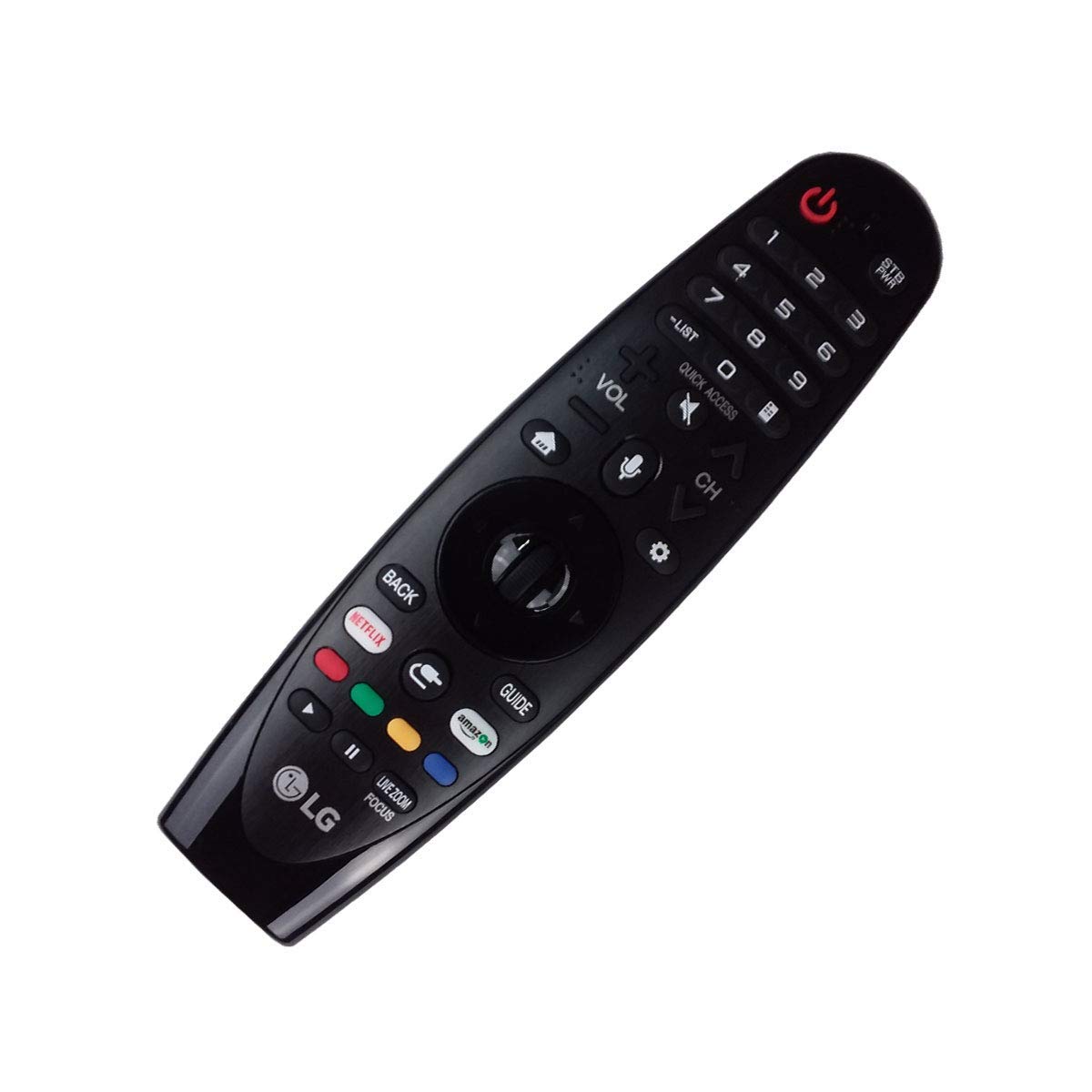 OEM LG AN-MR18BA Magic Remote Control with Netflix and Amazon Buttons Voice Mate for All 2018 4K UHD Smart LG Televisions OLED65W8PUA OLED77W8PUA OLED43W8PUA OLED49W8PUA OLED50W8PUA OLED55W8PUA