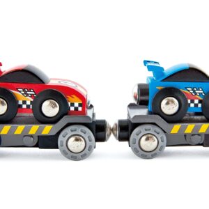 Hape Race Car Transporter, L: 11, W: 2, H: 1.5 inch