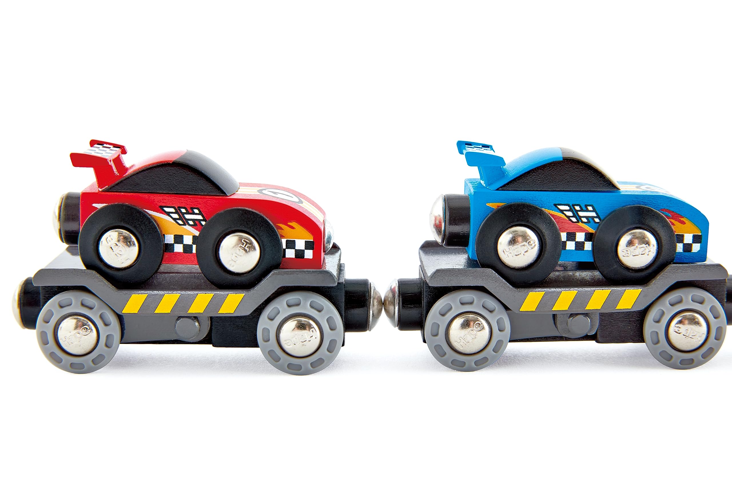 Hape Race Car Transporter, L: 11, W: 2, H: 1.5 inch