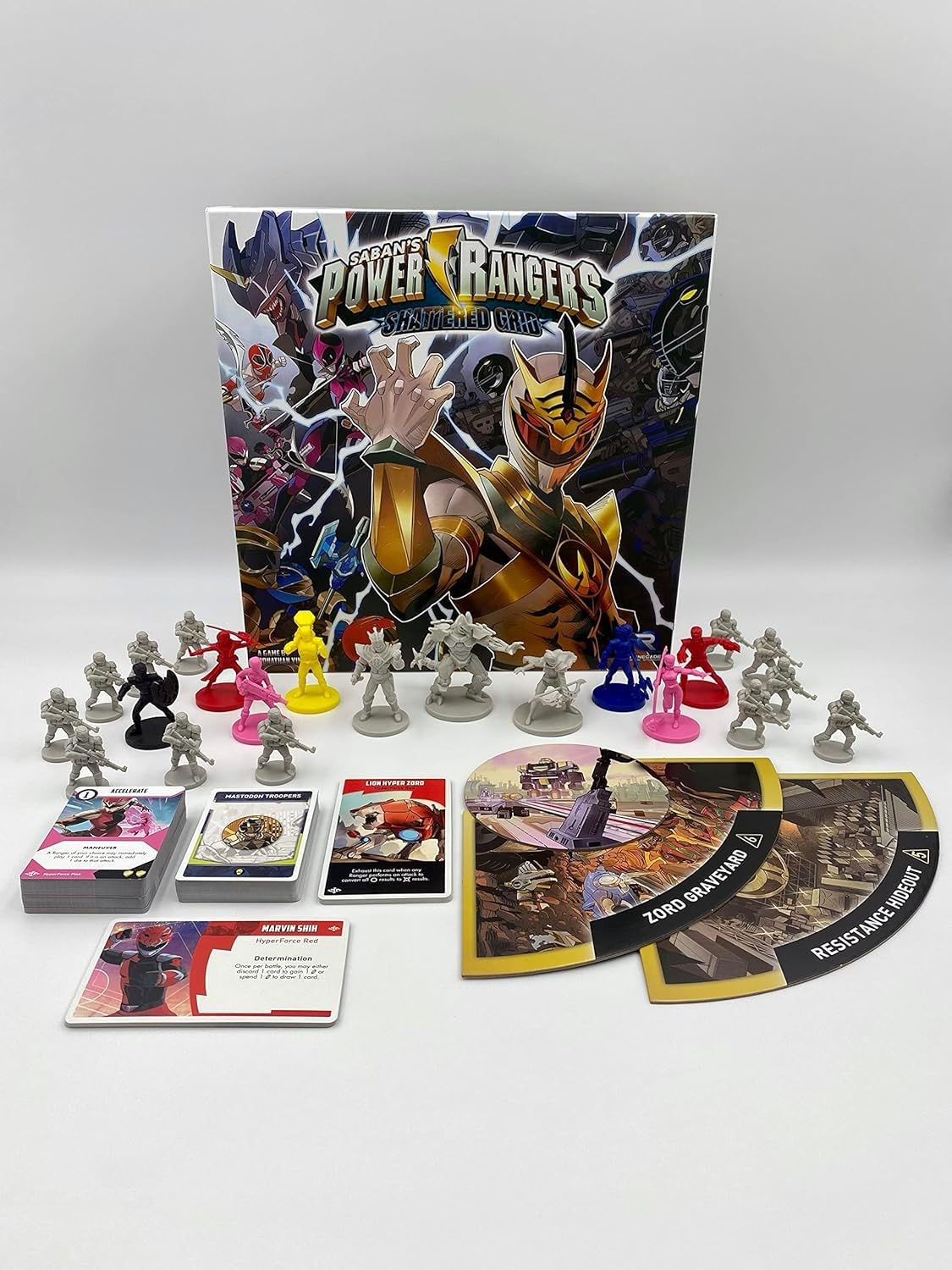 Renegade Game Studios Power Rangers: Heroes of The Grid Shattered Grid Expansion