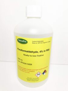 paraformaldehyde, 4% in pbs - 500 ml - pfa04-500r