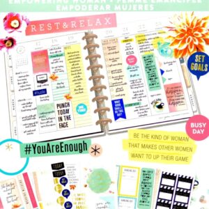 MAMBI, The Happy Planner - 635"Empowering Woman" Value Sticker Pack