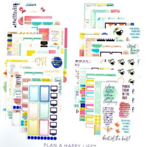 MAMBI, The Happy Planner - 635"Empowering Woman" Value Sticker Pack