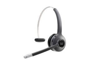 cisco headset 561, wireless single on-ear digital enhanced cordless telecommunications headset with standard base for us & canada, charcoal, 1-year limited liability warranty (cp-hs-wl-561-s-us=)