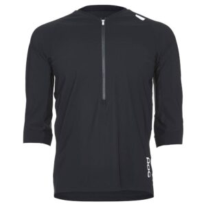 poc resistance enduro 3/4 jersey - men's uranium black, s