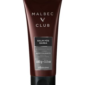 Malbec Club Aftershave for Men - Soothing After Shave Balm with Aloe Vera Extract - Men's Post Shaving Cream Lotion - Soothe Razor Burn, Irritation, Hydrate Skin - Instant Absorption - 3.5 Oz, Scented