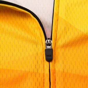 Uriah Men's Cycling Vest Reflective with Rear Zippered Bag Fluorescence Yellow Size XL