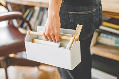 YAMAZAKI home Desk Organizer, White