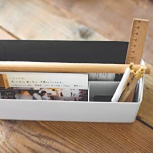 YAMAZAKI home Desk Organizer, White