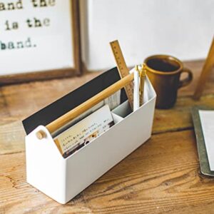 YAMAZAKI home Desk Organizer, White