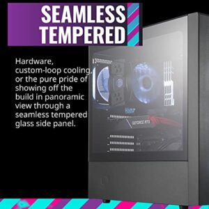 Cooler Master MasterBox NR600 ATX Mid-Tower with Front Mesh Ventilation, Minimal Design, Tempered Glass Side Panel and Single Headset Jack