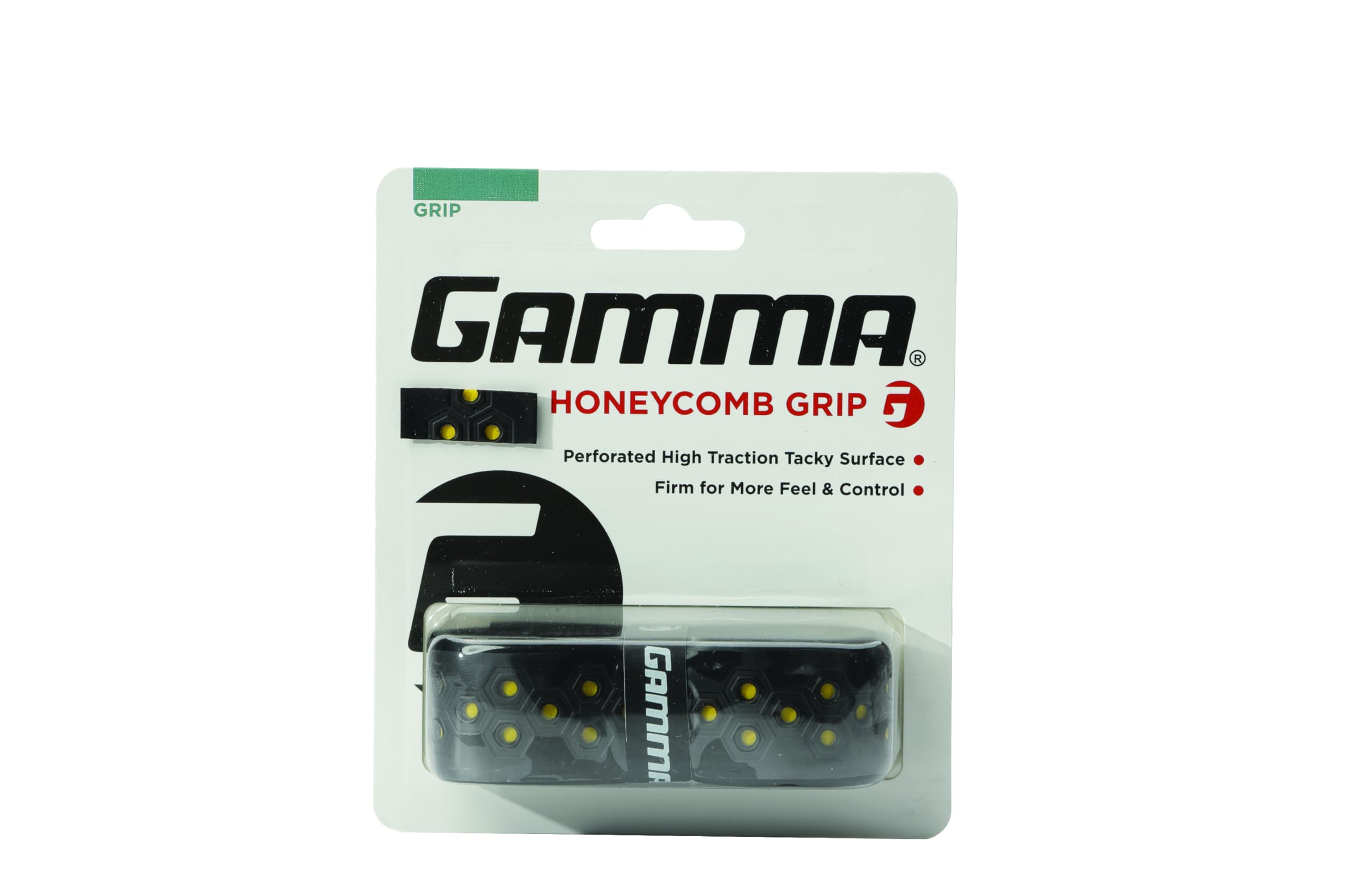 Gamma AGHCG10 Tennis Honycomb Grip GRP Yellow