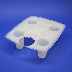 15" plastic brine tank grid plate with 4" brine well hole