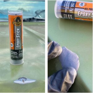 Gorilla All Purpose Epoxy Putty Stick, 2 Ounce, Grey, (Pack of 1)