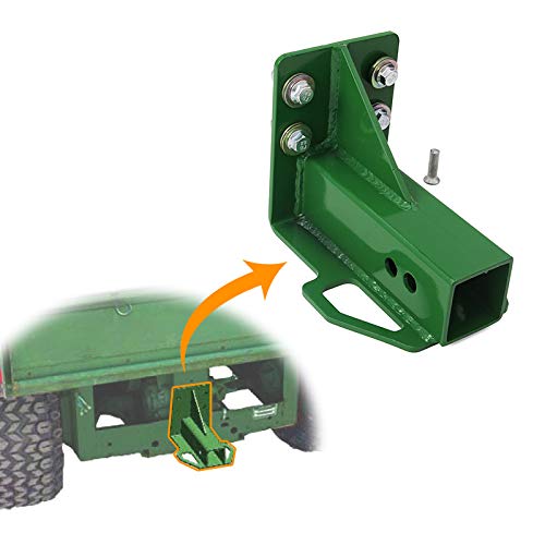 Rear Trailer Hitch Receiver(Green) for Gator 4x2 6x4 Old Style with Hardware