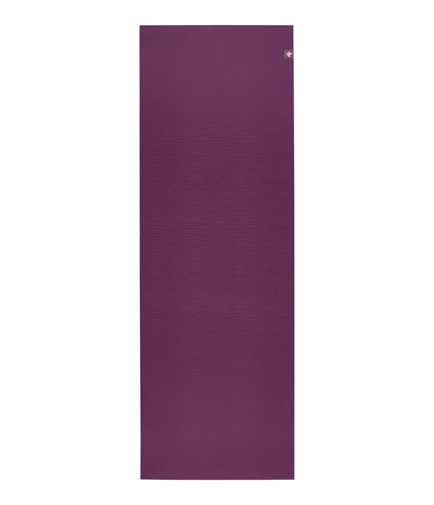 Manduka eKO Lite Yoga Mat - For Women and Men, Lightweight, Durable, Non Slip Grip, 4mm Thick, 71 Inch, Acai Purple/Midnight Blue