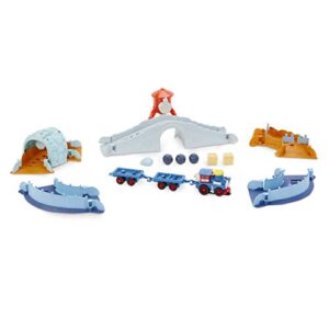 little tikes slammin' racers runaway railroad set & train with sounds