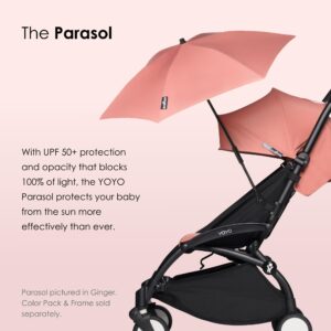 BABYZEN YOYO Parasol, Ginger - UPF 50+ Protection - Compatible with The 0+ Newborn Pack, Bassinet, Car Seat & 6+ Color Pack