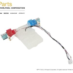 Whirlpool W11210459 Washer Water Inlet Valve, White