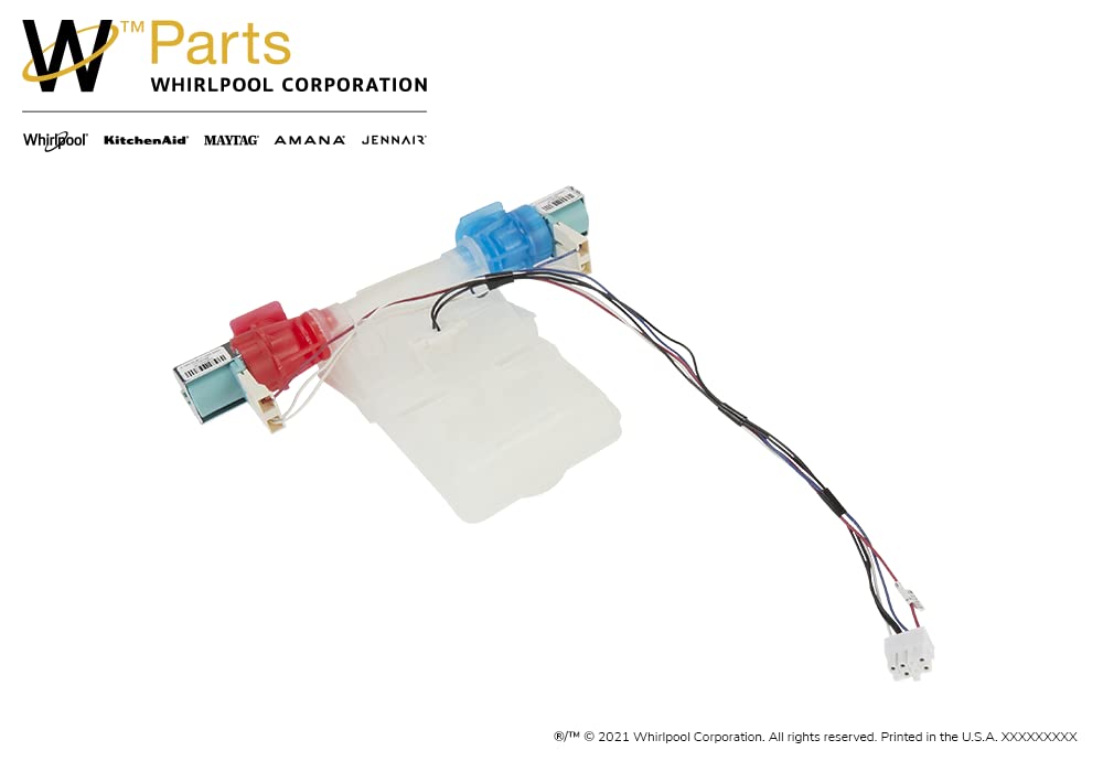 Whirlpool W11210459 Washer Water Inlet Valve, White