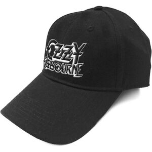 ozzy osbourne 'logo' baseball cap black